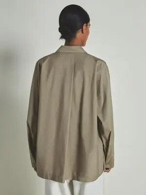 Les 100 Ciels Cotton-blend Poplin Shirt