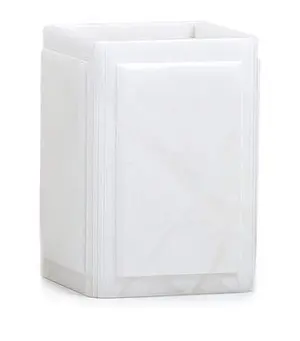 LABRAZEL Alabaster Claudia Brush Holder - White
