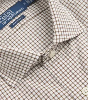 Polo Ralph Lauren Cotton Poplin Check Shirt