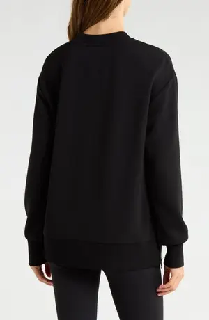 Varley Gabriella Oversized Sweatshirt - Black