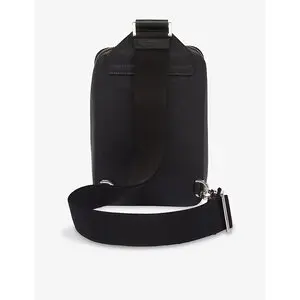 Prada Saffiano Leather Shoulder Bag - Black