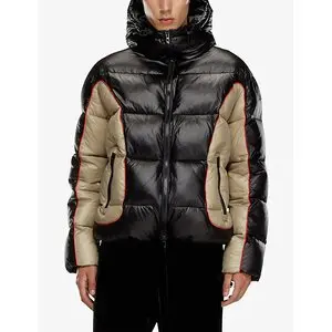 DIESEL® W-ostend Hooded Shiny-ripstop Puffer Jacket - 9xx