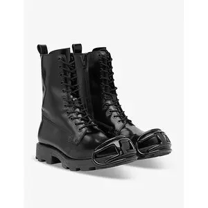 DIESEL® D-hammer Bt D Toe-guard Leather Boots - T8013