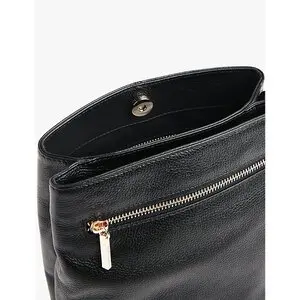 Whistles Dion Double-pouch Leather Bucket Bag