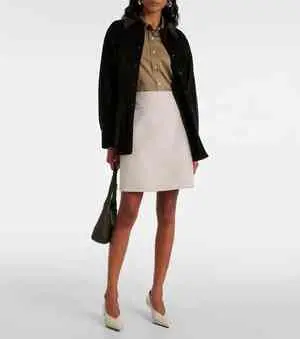Max Mara Wool Miniskirt