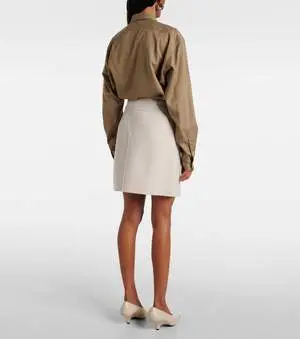 Max Mara Wool Miniskirt