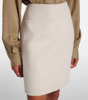 Max Mara Wool Miniskirt