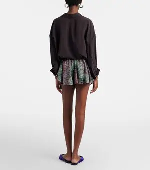 Missoni Sequined Lamé Miniskirt