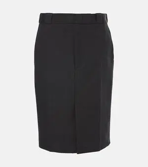 TOD'S Cotton Midi Skirt