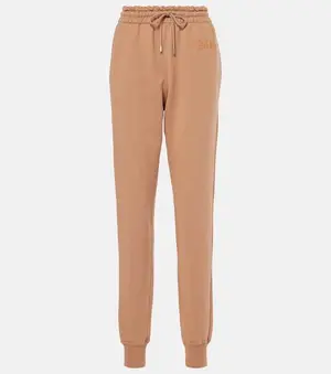 Chloé Cotton Fleece Sweatpants