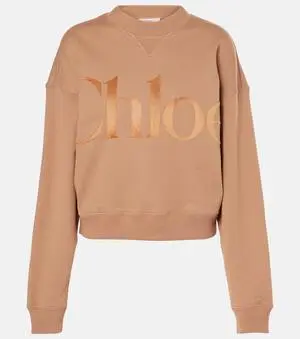 Chloé Logo Fleece Sweatshirt