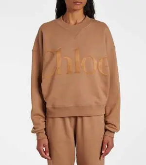 Chloé Logo Fleece Sweatshirt