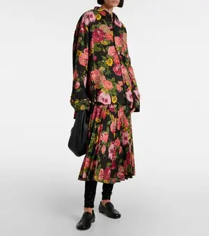 Junya Watanabe Pleated Shirt - Black