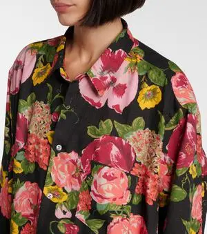 Junya Watanabe Pleated Shirt - Black
