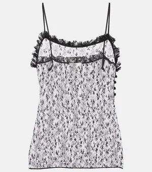 Chloé Satin Camisole - Black