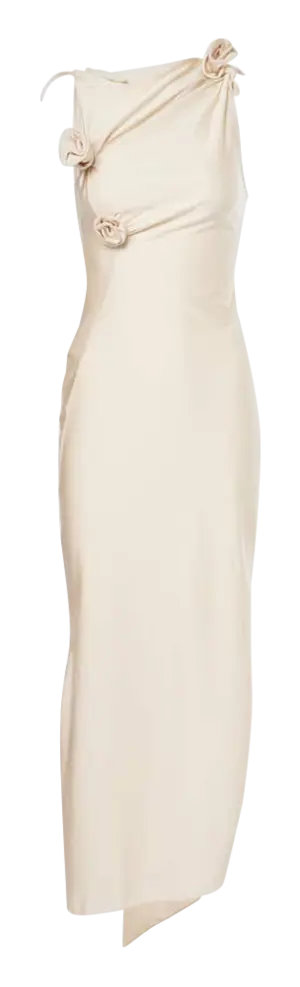 Coperni Floral-appliqué Gown