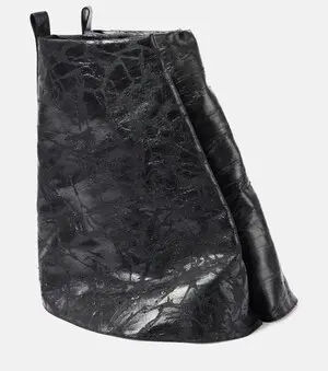 Rick Owens Denim Boots - Black