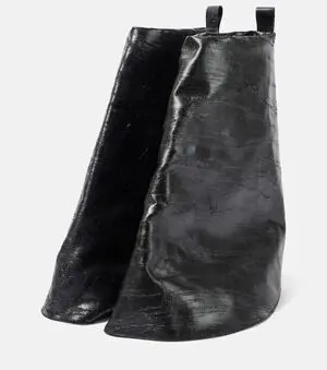 Rick Owens Denim Boots