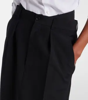 Junya Watanabe Pleated Midi Skirt