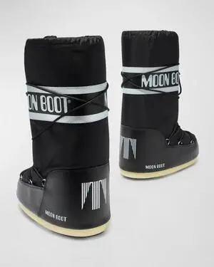 Moon Boot Icon Tall Snow Boots - Black