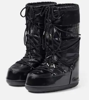 Moon Boot Icon Glance Boots - Black