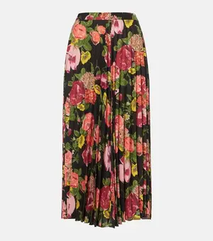 Junya Watanabe Pleated Midi Skirt