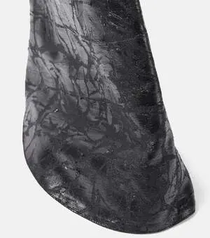 Rick Owens Denim Boots