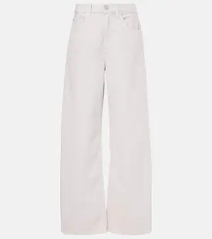 AGOLDE Low Curve Mid-rise Wide-leg Jeans