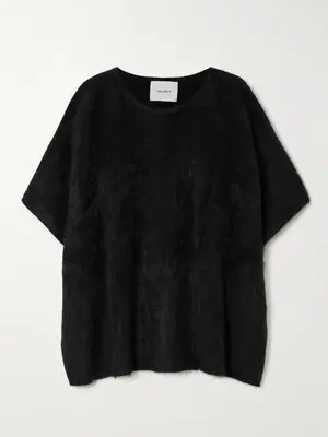 LISA YANG Fie Brushed Cashmere Top