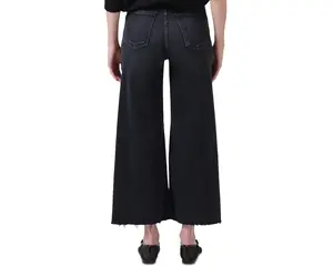 Citizens Of Humanity Lyra High-rise Wide-leg Cropped Jeans - Medallion