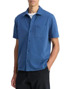 Vince Short Sleeve Pocket Shirt Hight Tide
