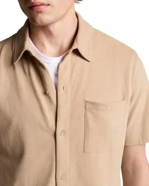Vince Short Sleeve Pocket Shirt - Pecan