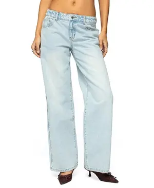 EDIKTED Ace Relaxed Jeans - Blue
