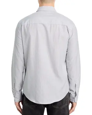Ami Classic Logo Button Down Shirt