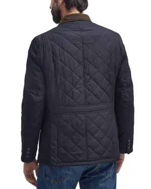 Barbour Lutz Quilted Jacket - Navy