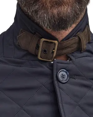 Barbour Lutz Quilted Jacket - Navy