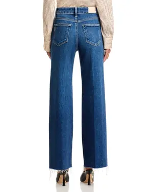Paige Anessa " High-rise Wide-leg Jeans - Arpeggio
