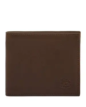Il Bisonte Feniglia Classic Bi Fold Wallet Caffe