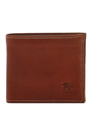 Il Bisonte Feniglia Classic Bi Fold Wallet - Seppia