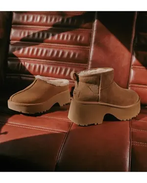 UGG Classic Ultra Mini Platform Boots - Chestnut