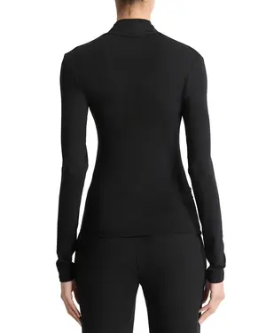 Vince Long Sleeve Wrap Top