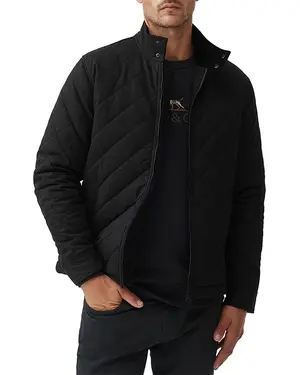 Rodd & Gunn Fenwick Quilted Jacket - Nero