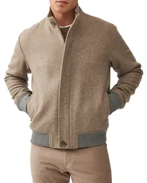 Rodd & Gunn Lake Taylor Wool & Nylon Jacket - Fawn