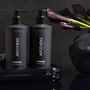APOTHEKE Charcoal Liquid Soap And Lotion Duo