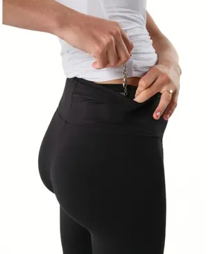 MARION Maternity Stretch Leggings With Bump-friendly Phone Pocket