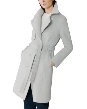 Soia & Kyo Classic Notch Collar Coat