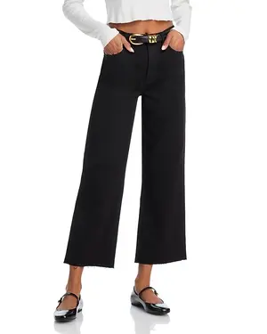 7 For All Mankind Black Wash Jeans For Women
