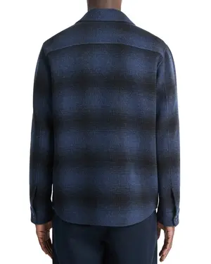 Vince Wool & Nylon Splittable Plaid Shirt Jacket