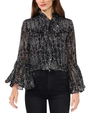 Vince Camuto Long Sleeve Blouses