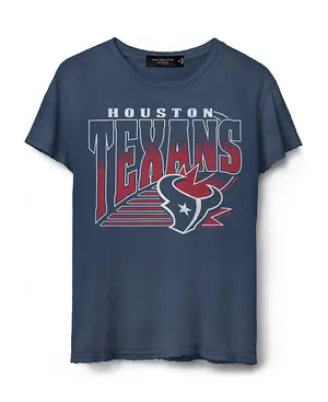 Junk Food Clothing Nfl Houston Texans Vintage Tee - Navy